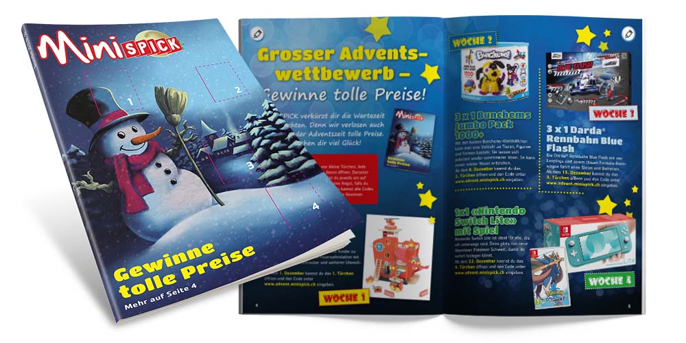 Grosser Adventswettbewerb - miniSPICK